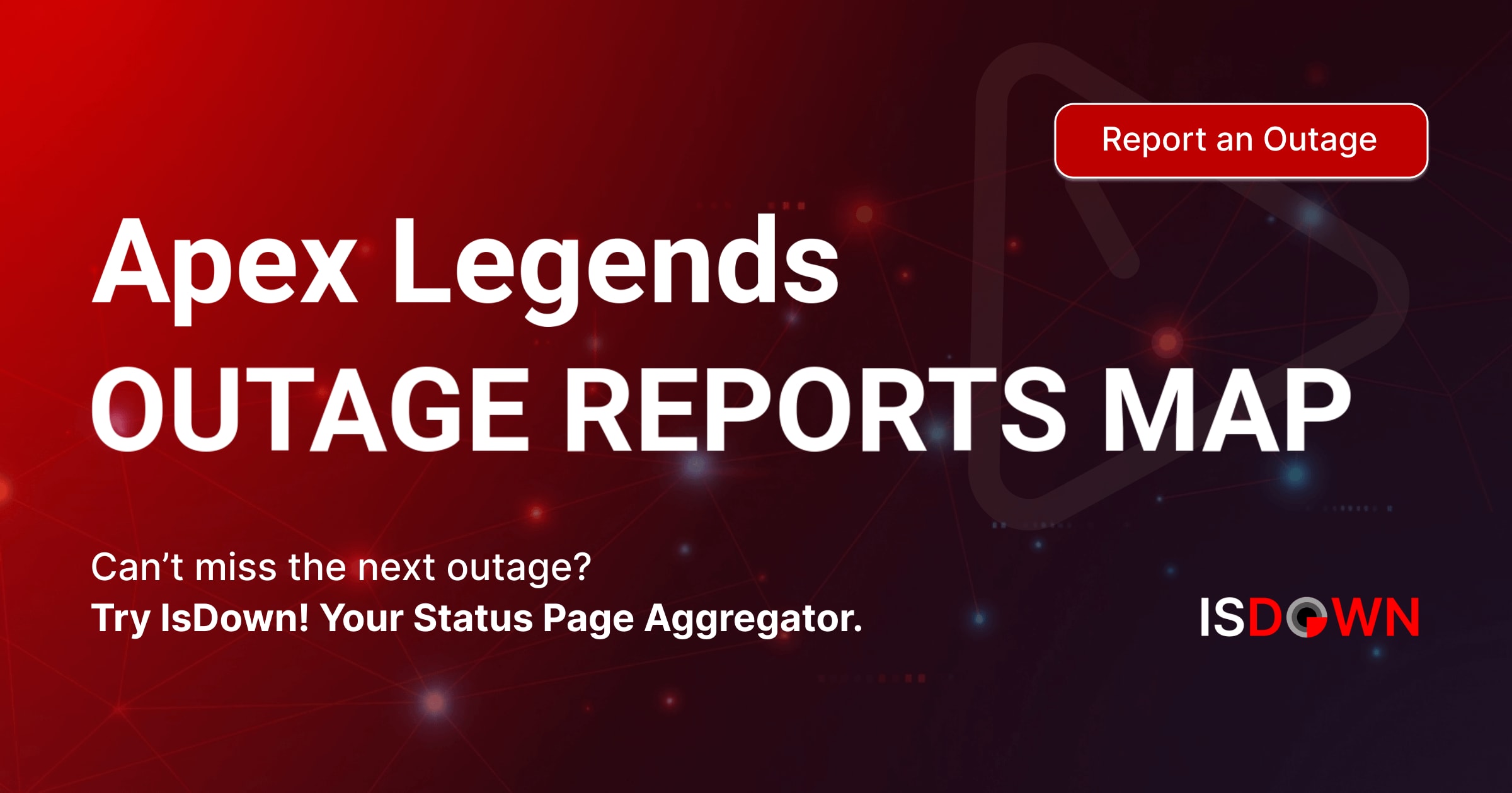 Apex Legends Outage Reports Map | IsDown